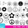 Five Point Star Bundle, 5 Point Star Cut Files, Stars Vector Bundle ...
