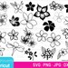 Frangipani Cut Files Bundle, Svgs, Pngs, Dxfs, Jpgs, Frangipani Vectors ...