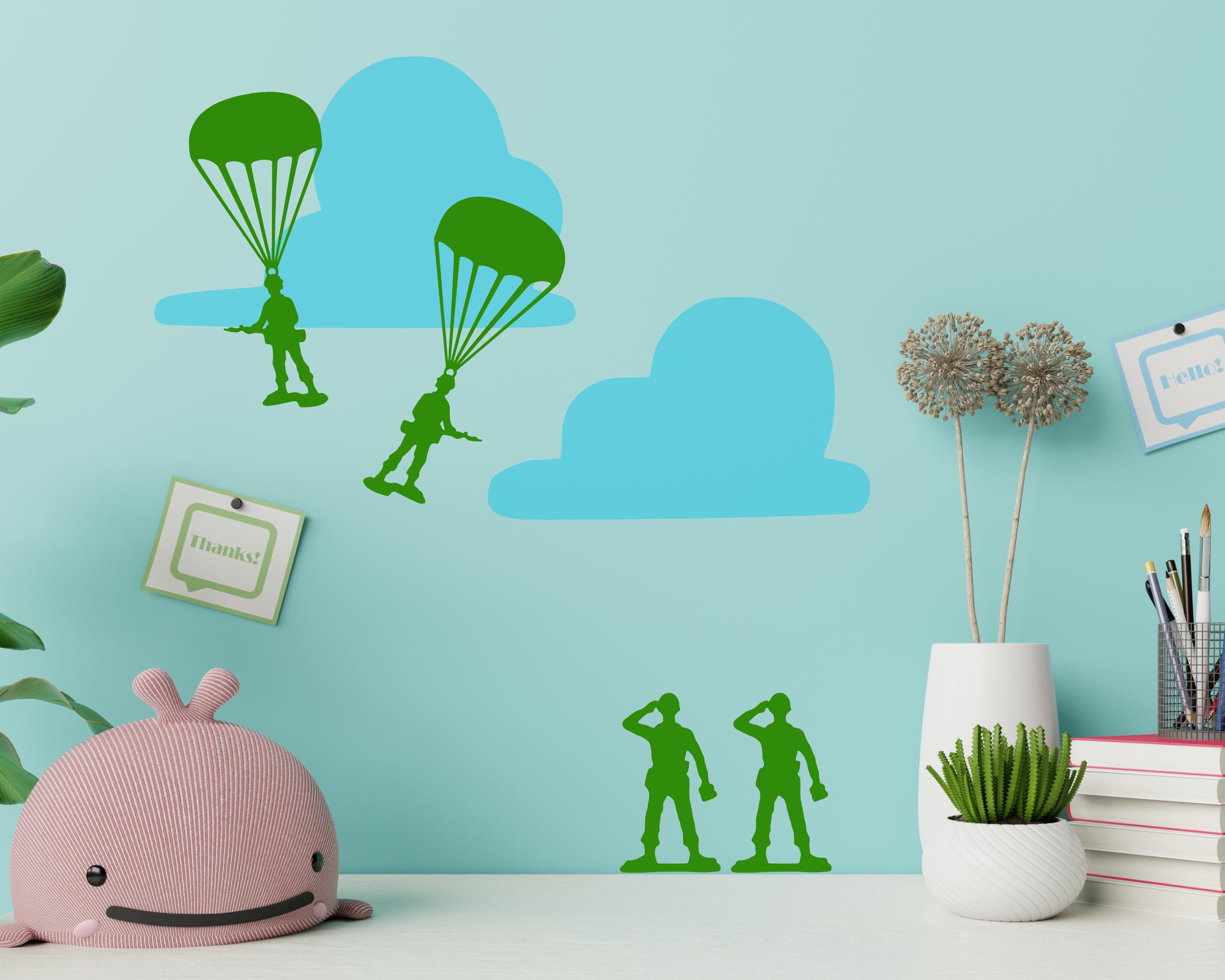 Andy's Toy Soldier Vector Bundle, Toy Soldiers Svgs, Army Men Cut Files ...