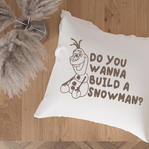 Do You Wanna Build A Snowman Cut Files, Olaf Svg, Frozen Theme Svg ...