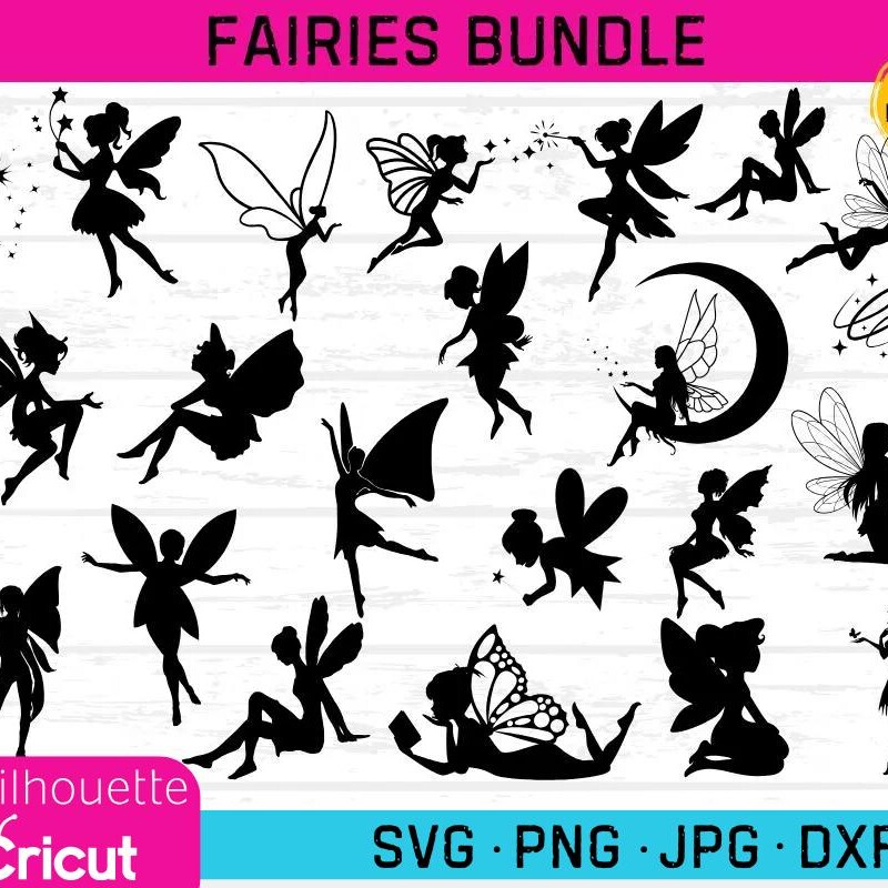 Fairy Svg - Etsy
