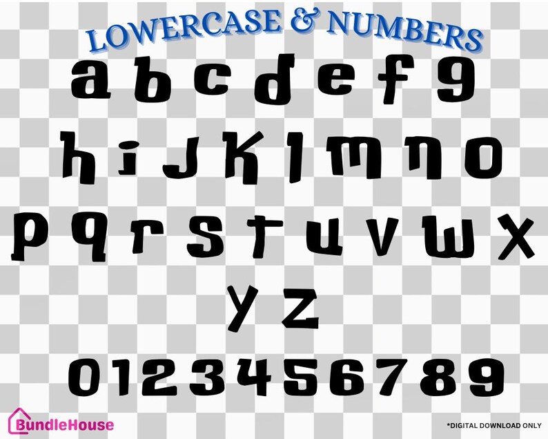 Stitch Themed Font Png, Stitch Alphabet, TTF Fonts, Cartoon Font ...