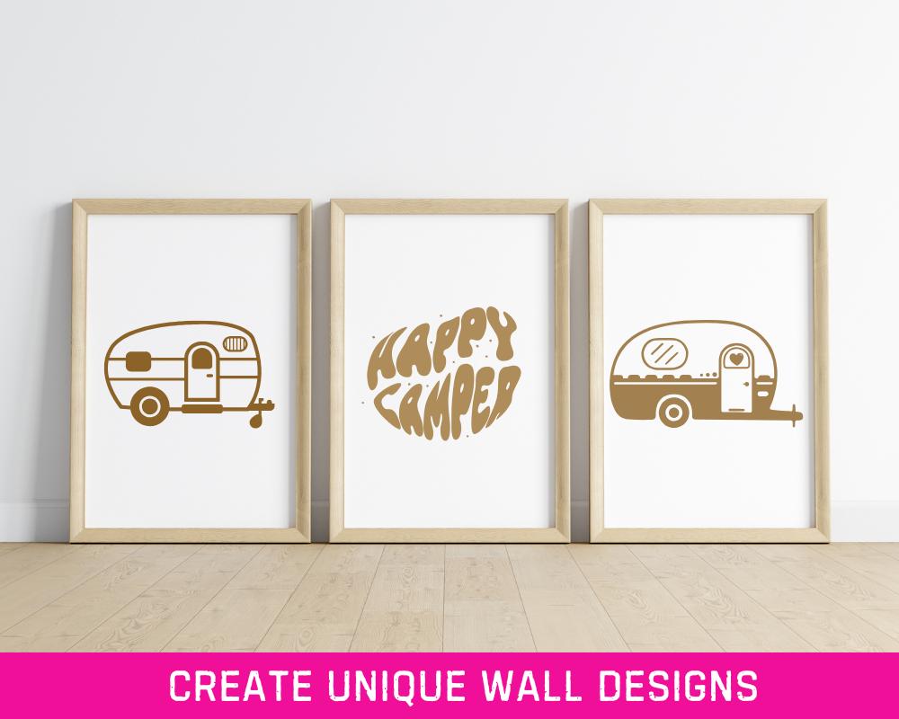 Cute Caravan Bundle Svgs, Pngs, Jpgs, Dxfs, Caravan Cut Files, Caravan ...