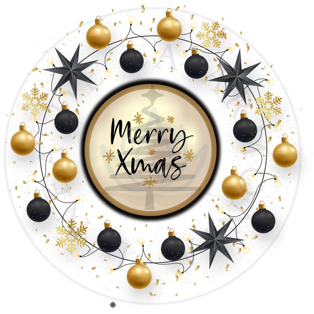 Merry Christmas PNG, Blank and Gold Merry Christmas, Elegant Merry Christmas, Sophisticated ...