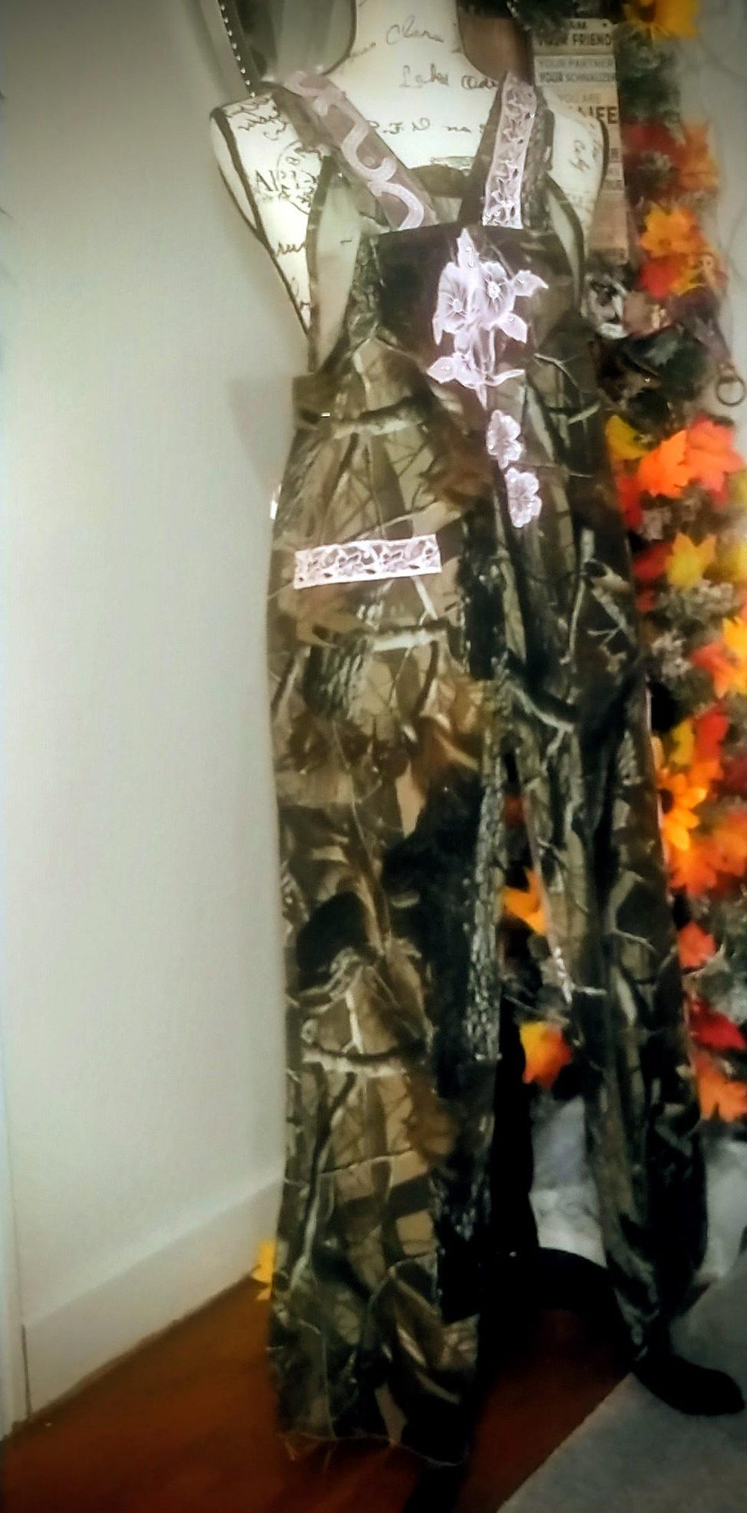 Redneck Princess Upcycled Remington Camouflage Overalls, Boho ...