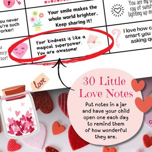 Valentine's Day Love Notes for Kids | Printable Lunchbox Cards Lunch ...
