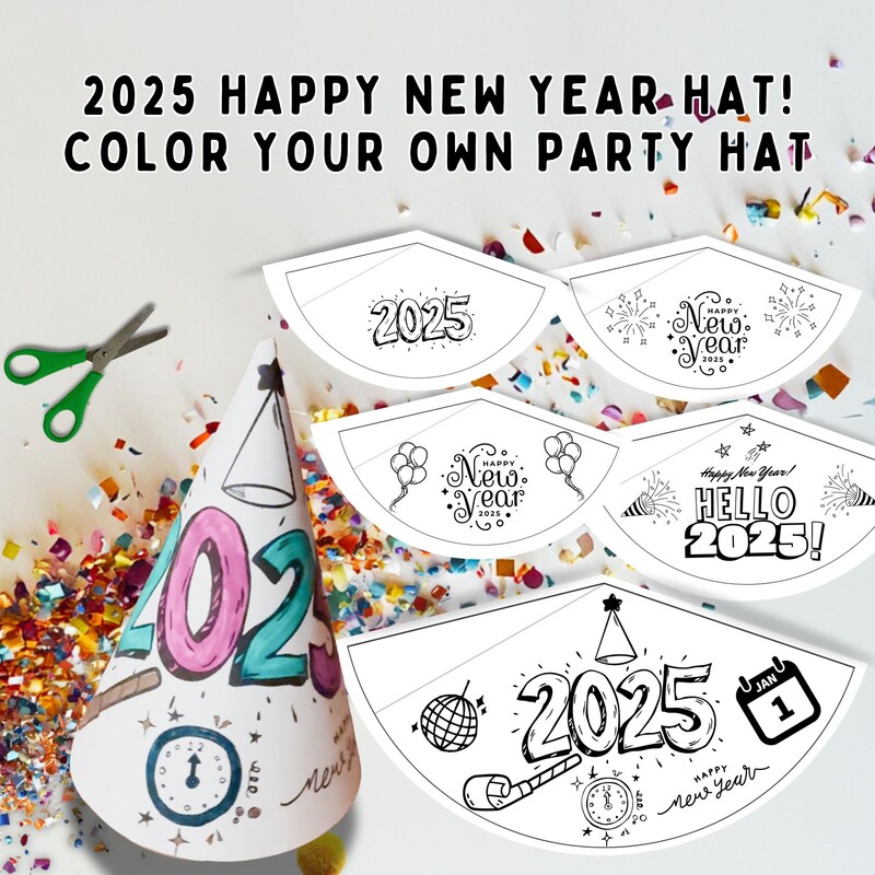 New Years Eve Hats - Etsy