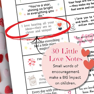 Valentine's Day Love Notes for Kids | Printable Lunchbox Cards Lunch ...