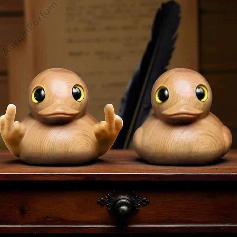 Middle Finger Duck - Etsy