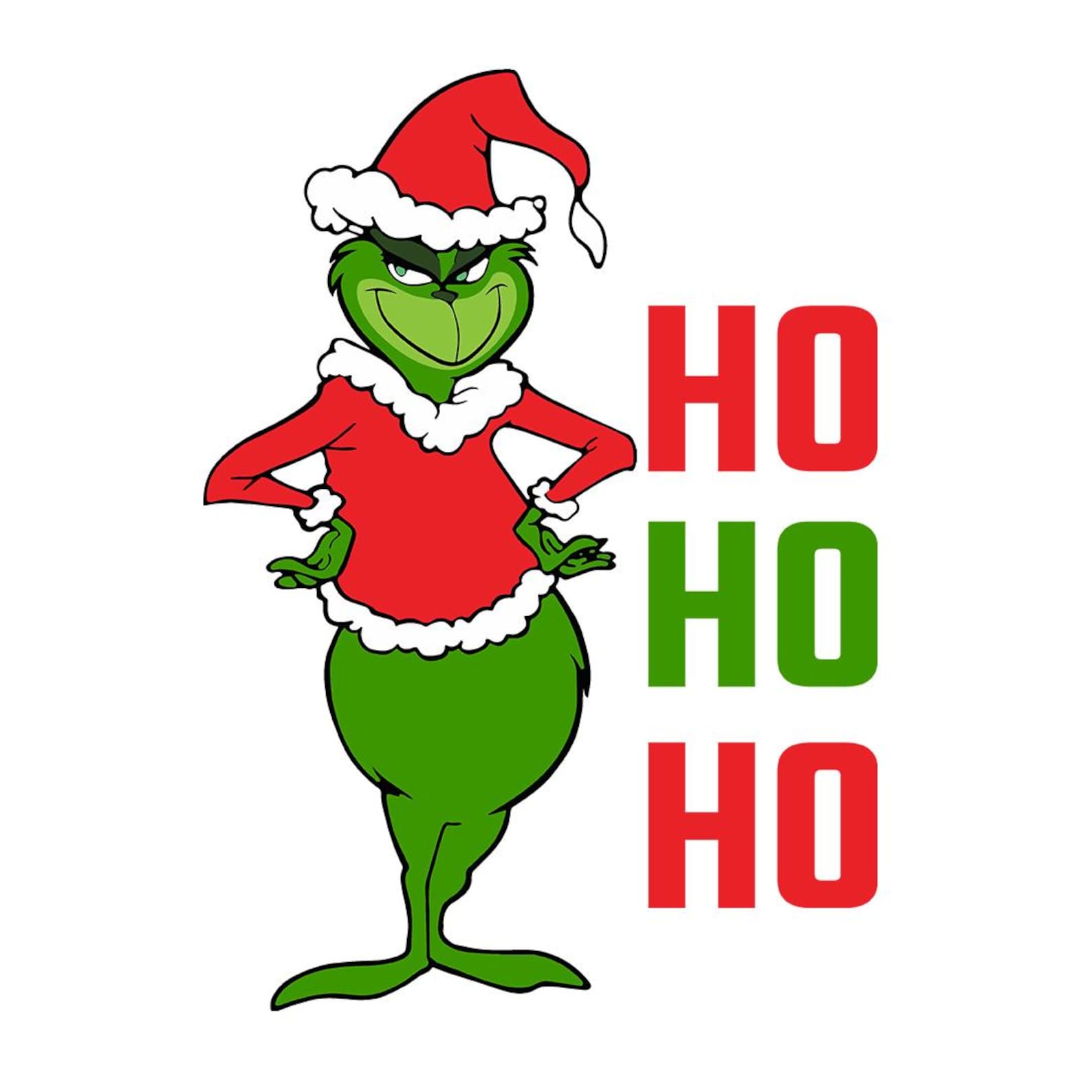 Grinch SVG Grinch Hohoho Png Chirstmas Grinch INSTANT DOWNLOAD, Grinch ...