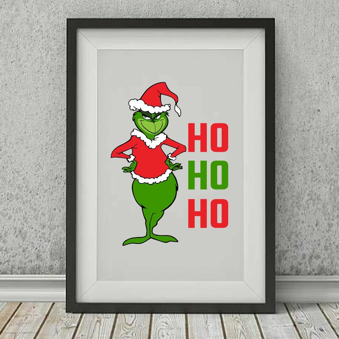 Grinch SVG Grinch Hohoho Png Chirstmas Grinch INSTANT DOWNLOAD, Grinch ...