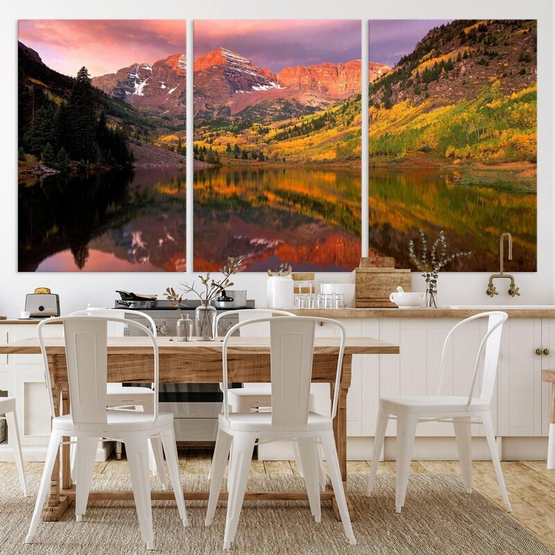 Triptych Aspen Tree - Etsy