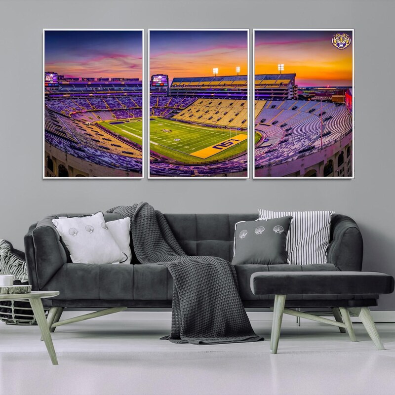 Death Valley Lsu Stadium - Etsy