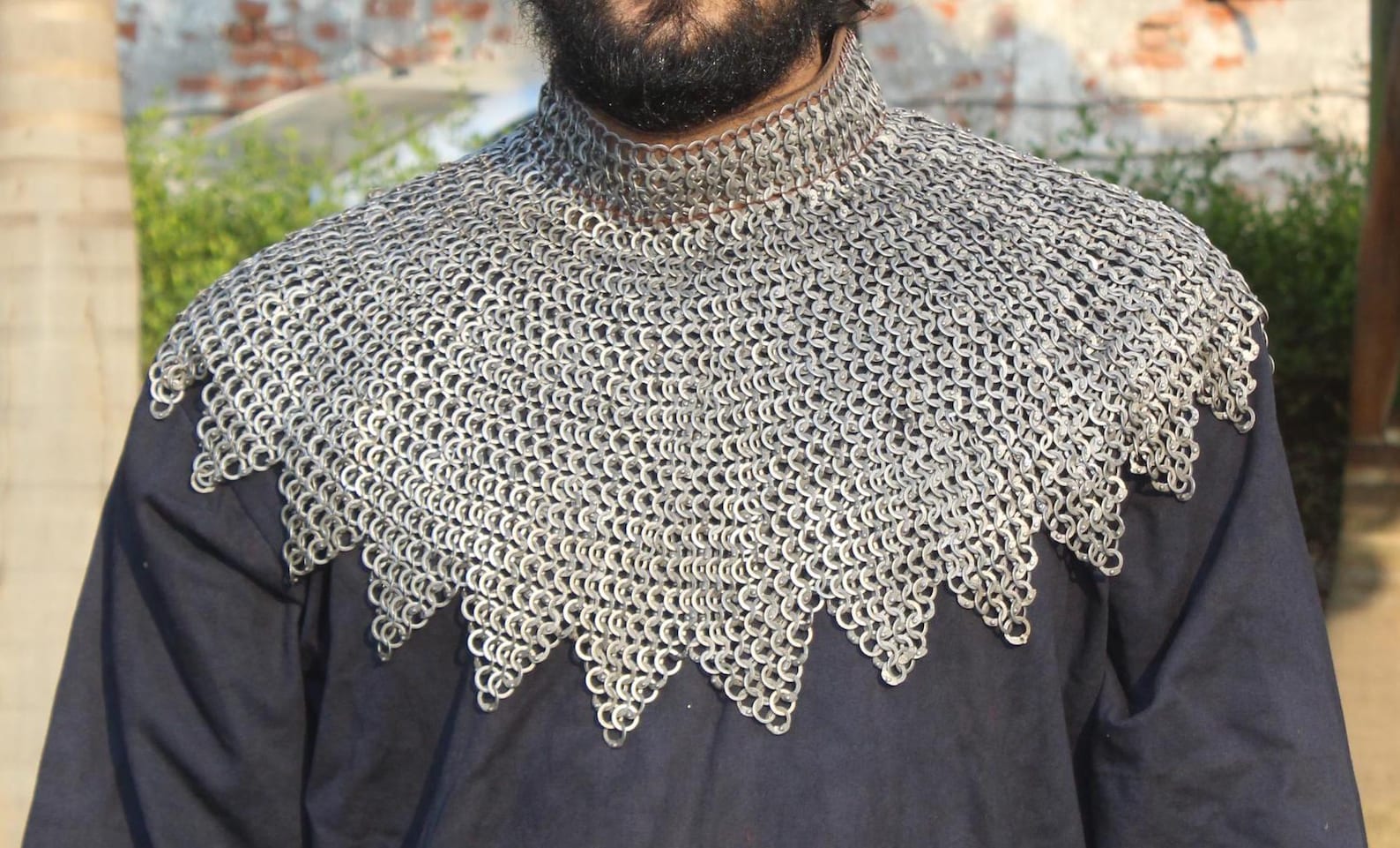 8mm Flat Ring Round Revited With Washer Chainmail Bishop Mentle | Mild ...