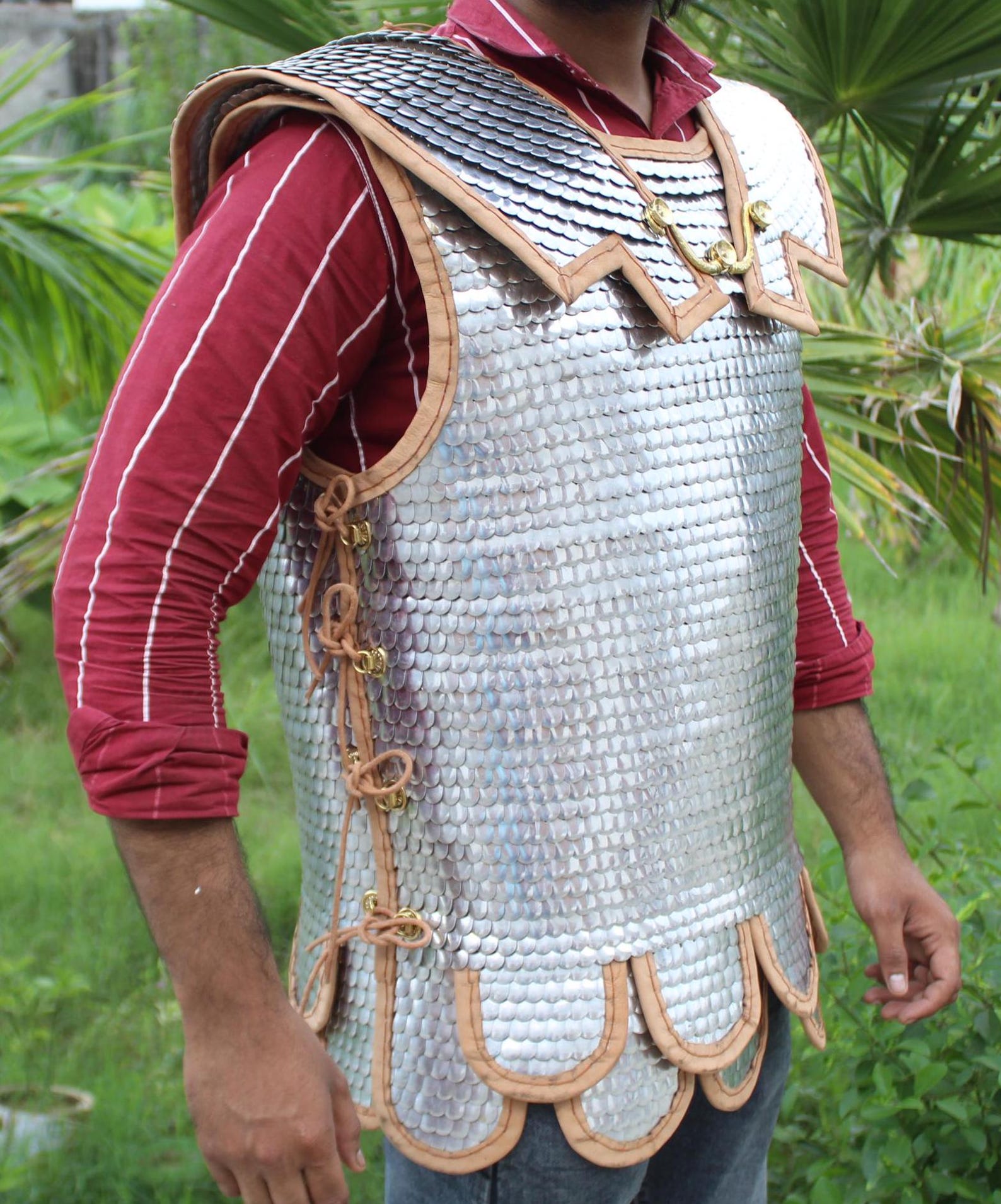 Aluminium Scale Squamata (scale Armor) With Doubler & Double Pteruges ...