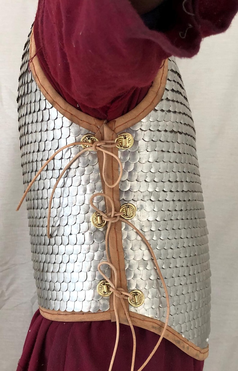Tinned Brass Scale Lorica Squamata (scale Armor) | LARP, Cosplay ...