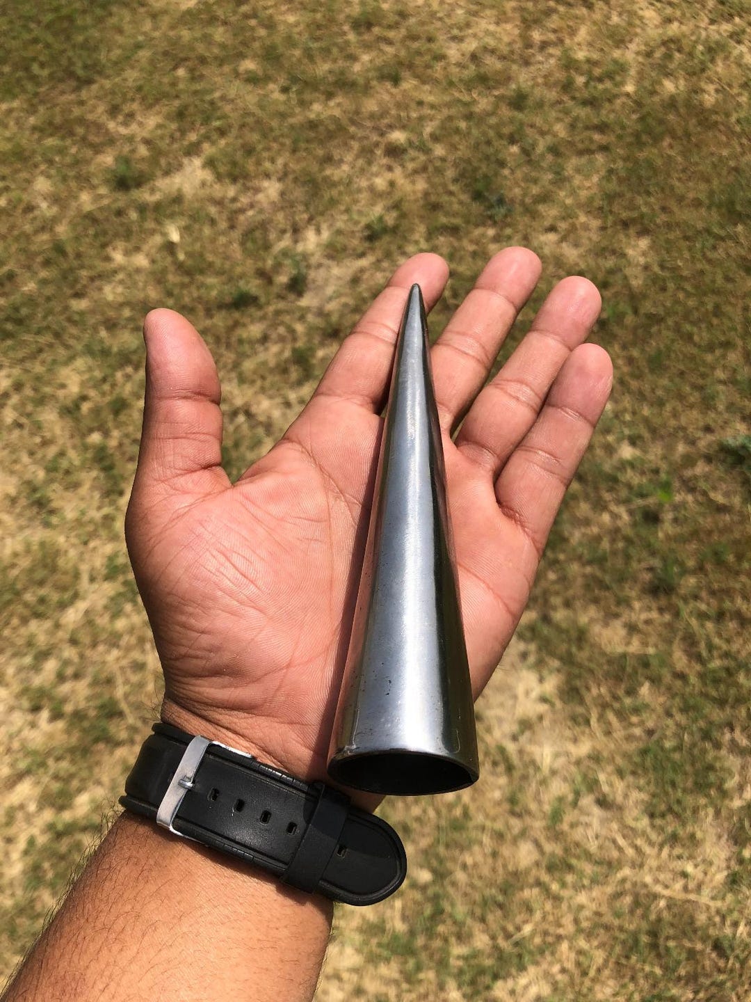 Cone Spear Tip | Made up of Mild Steel | Thickness 14 Gauge | - Etsy
