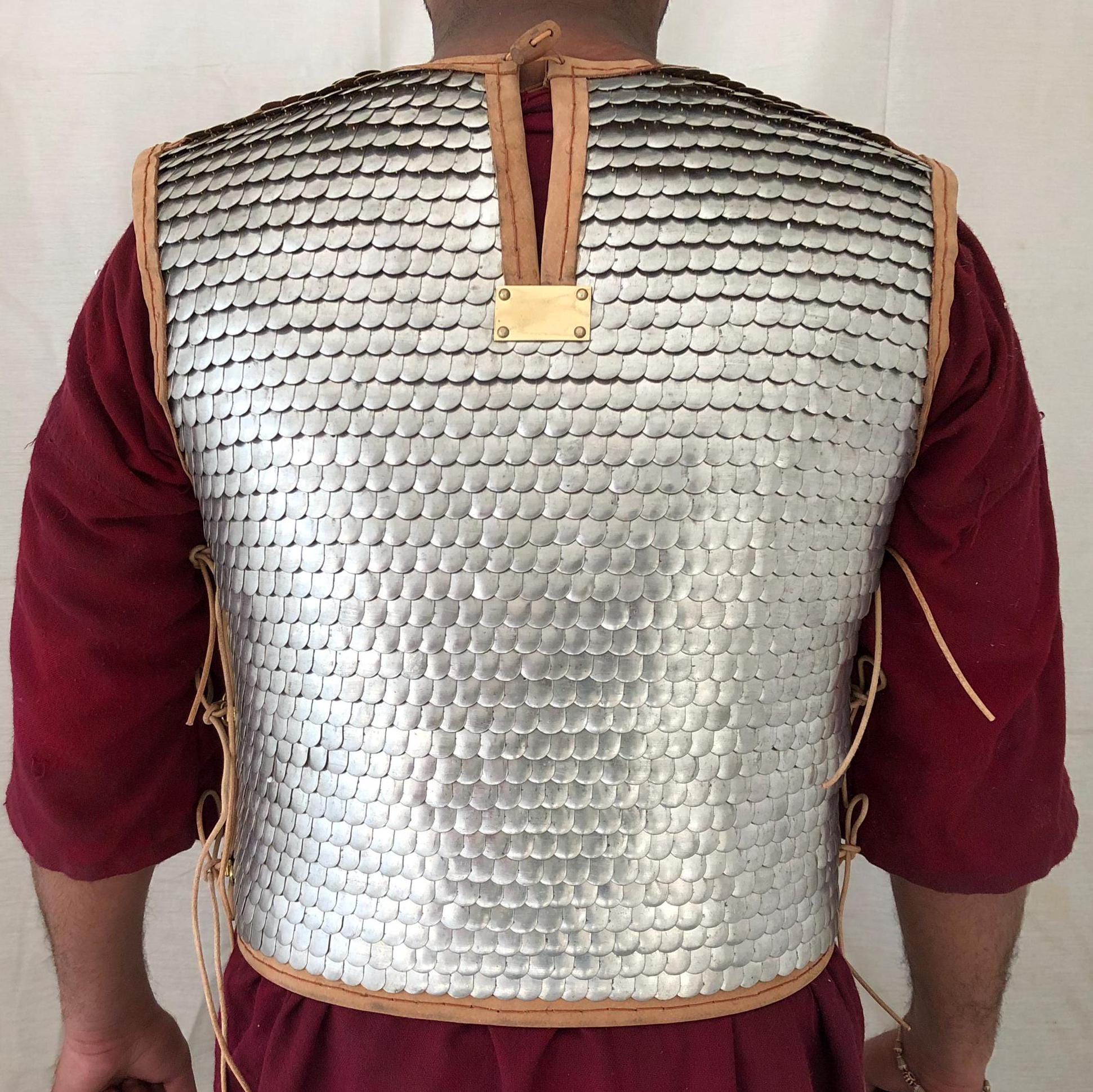 Tinned Brass Scale Lorica Squamata (scale Armor) | LARP, Cosplay ...