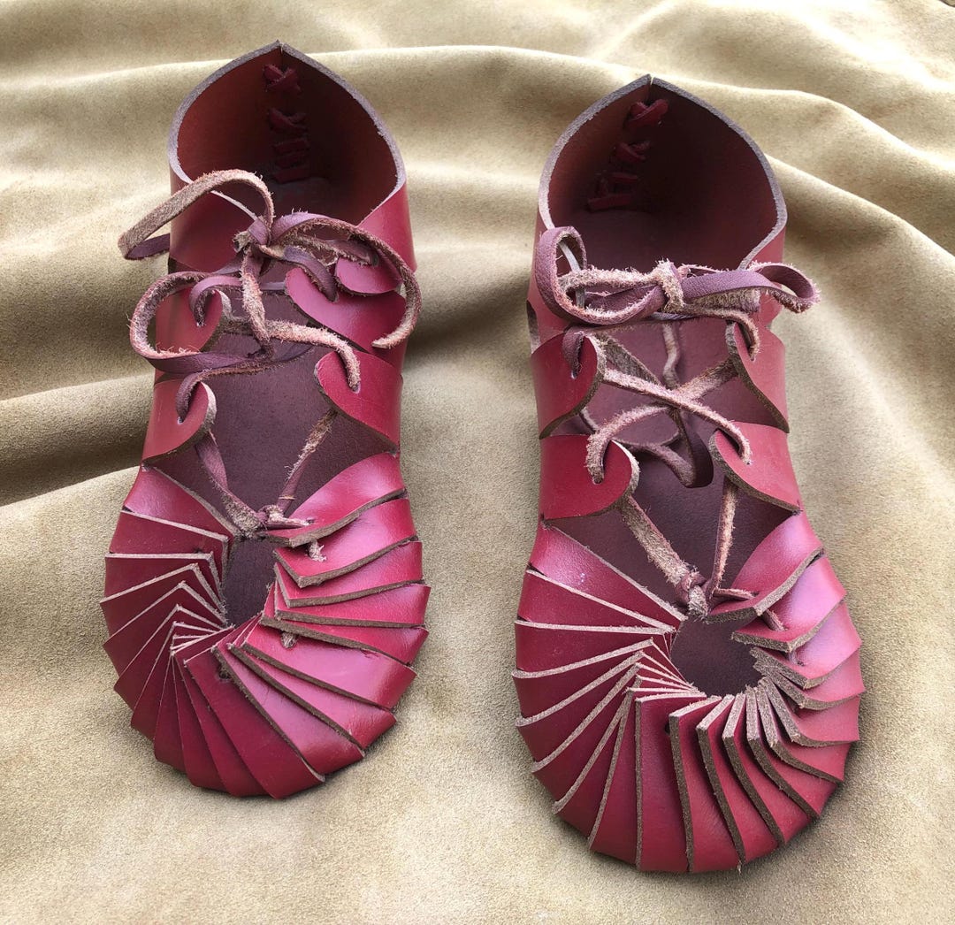 Celtic Leather Shoes | Type - 1 | - Etsy