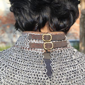 8mm Flat Ring Round Revited With Washer Chainmail Bishop Mentle | Mild ...