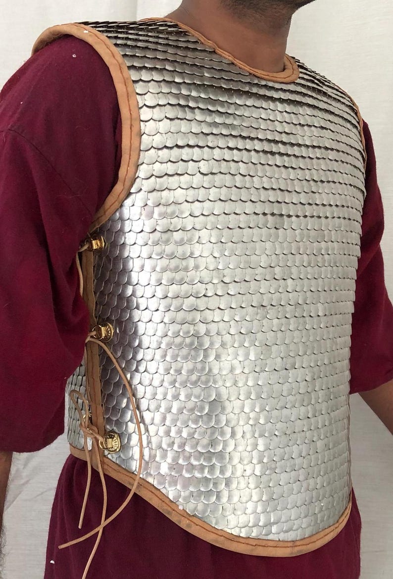 Tinned Brass Scale Lorica Squamata (scale Armor) | LARP, Cosplay ...