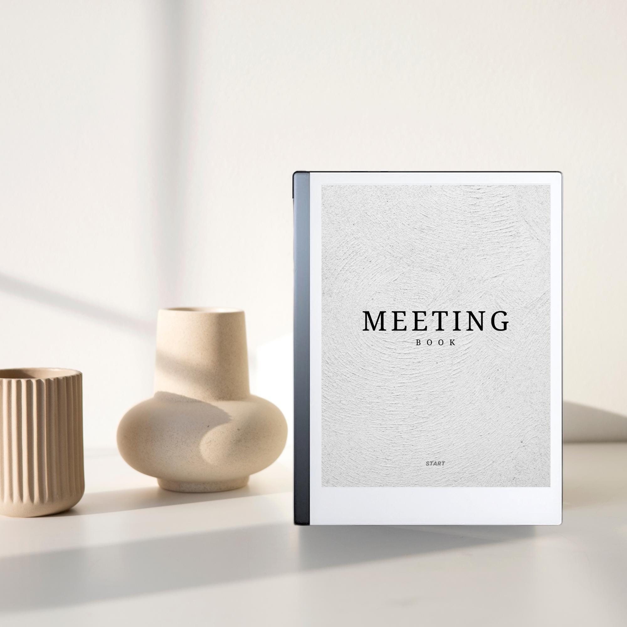 Digital Meeting Minutes Template, Notebook Planner for Goodnotes Ipad ...