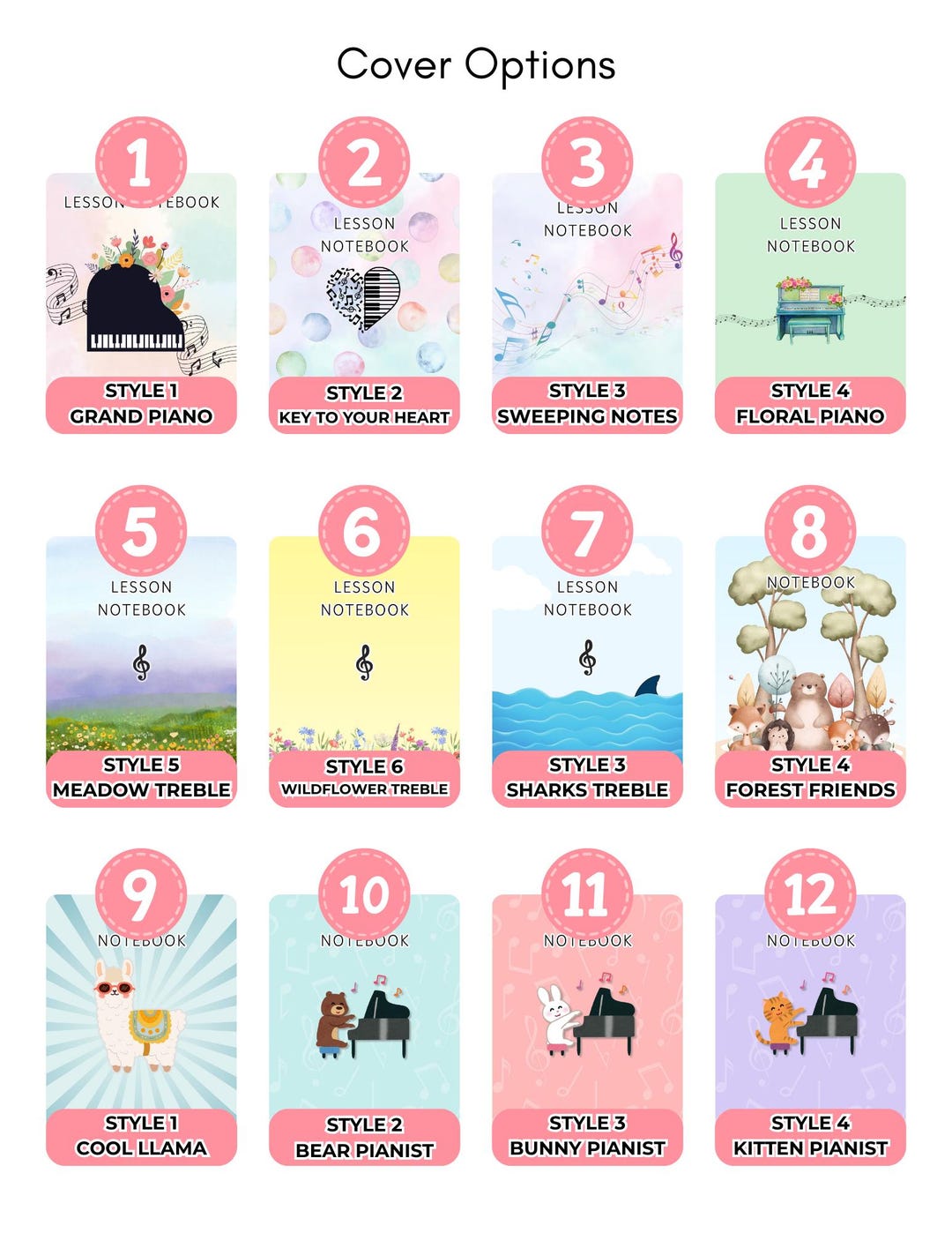 Piano Practice Log Book | Lesson Journal & Weekly Tracker | Student ...
