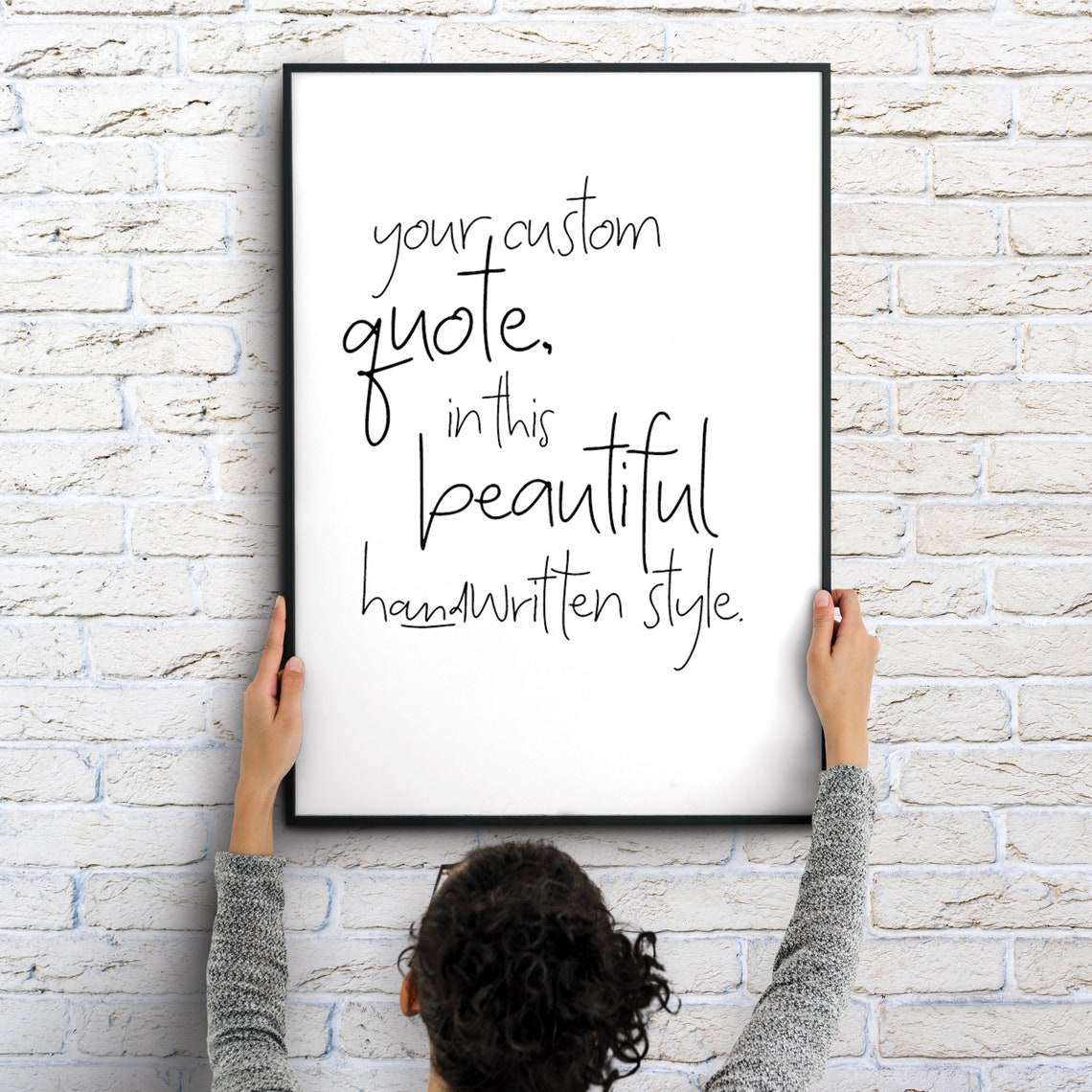 PERSONALIZED QUOTE PRINT, Custom Print, Custom Quote, Custom Wall Print ...
