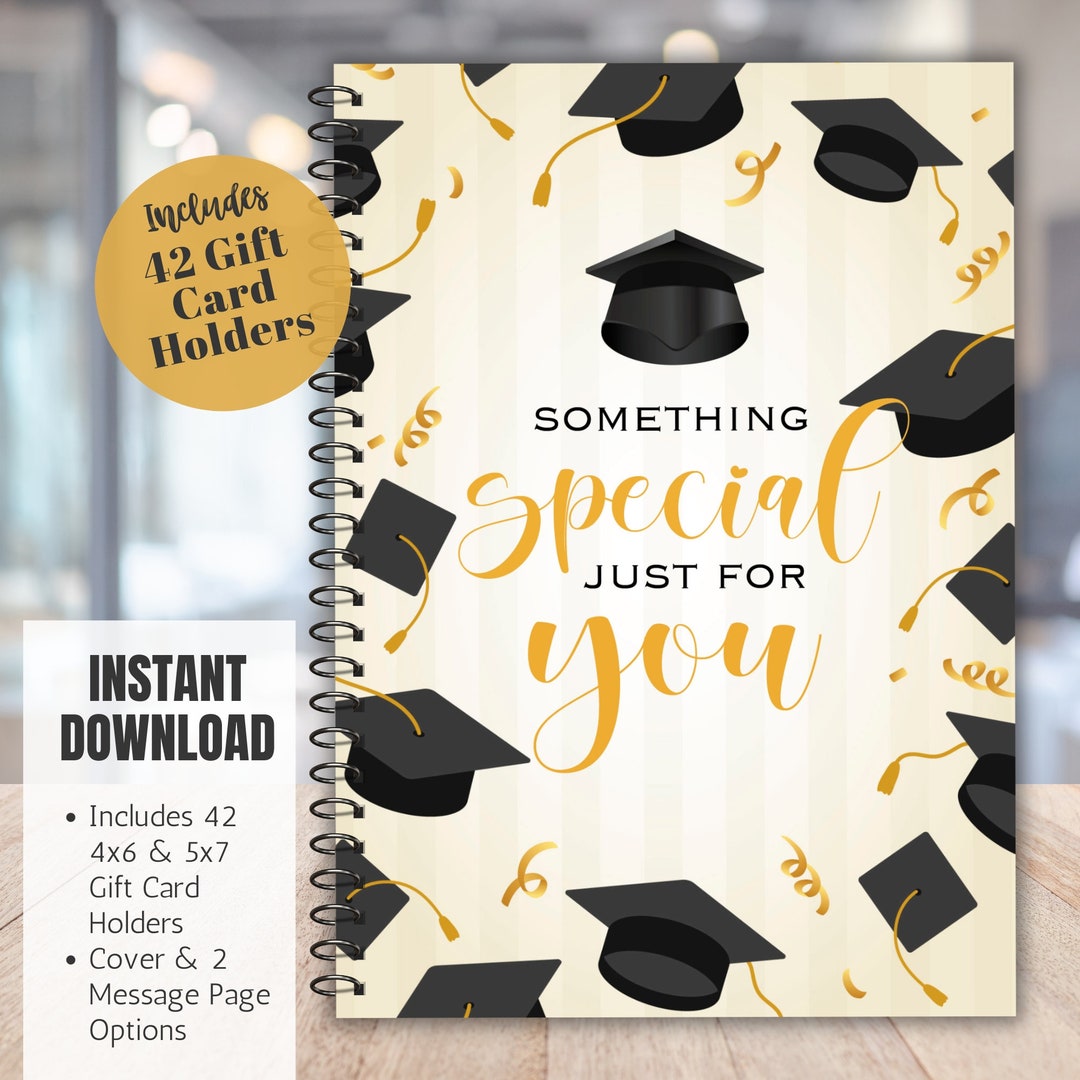 College Gift Card Book Graduation Gift Card Book for College Care ...