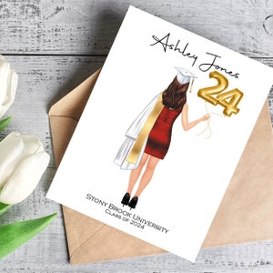GRADUATION Card for Class of 2024, PERSONALIZED Graduation Card ...