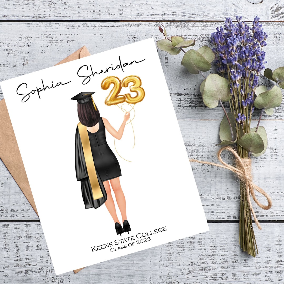 PERSONALIZED GRADUATION Card for Class of 2023 Graduation Card ...