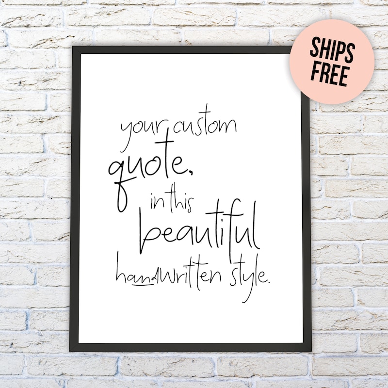 Saying Print - Etsy