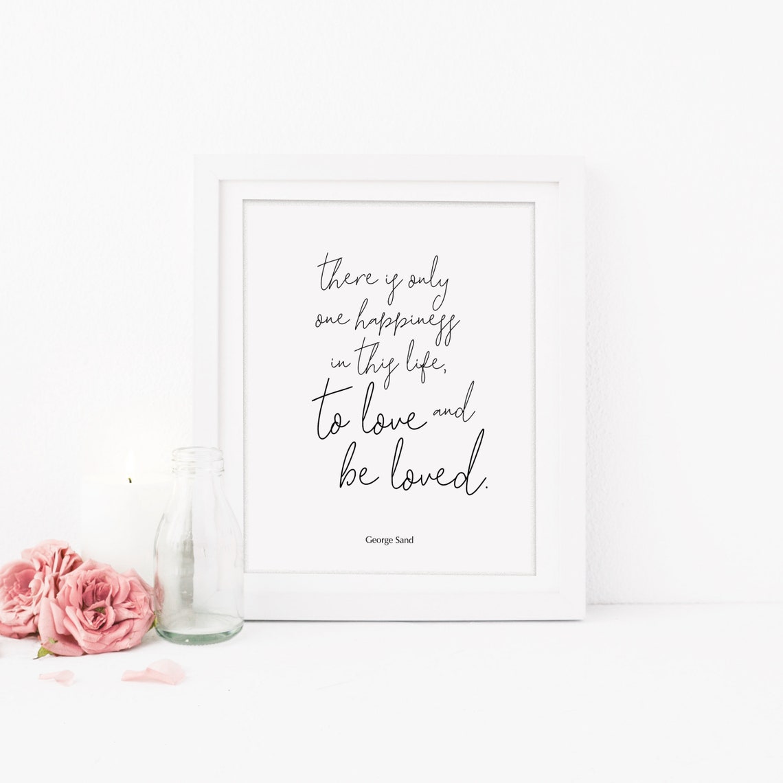 Custom Quote Print Framed or Unframed Custom Calligraphy - Etsy