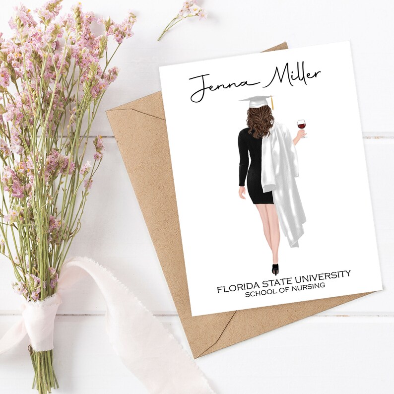 PERSONALIZED GRADUATION Card Custom Graduation Card - Etsy