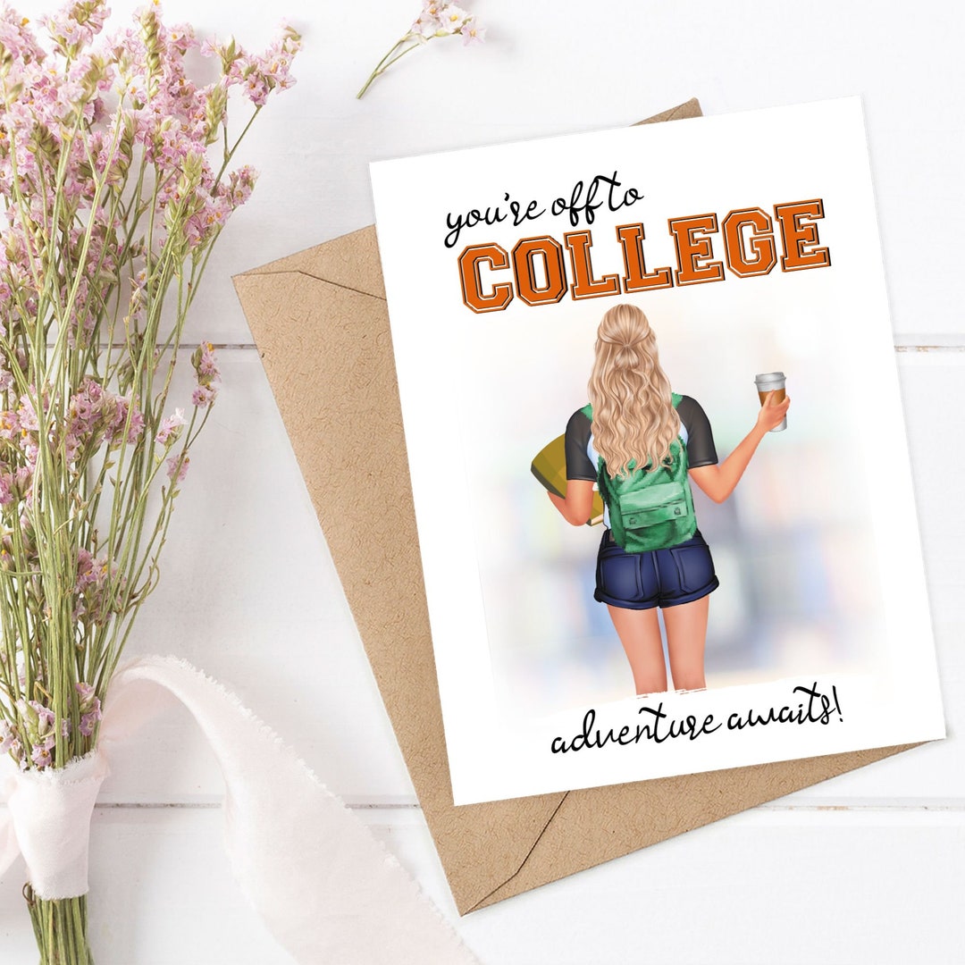 Starting College Card, Celebrate New Grad's Journey to University ...