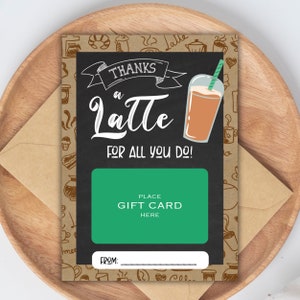 Teacher Appreciation Printable Gift Card Holder, Teacher Thank You Card ...