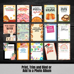 Teacher Appreciation Printable Gift Card Holder, Teacher Thank You Card ...