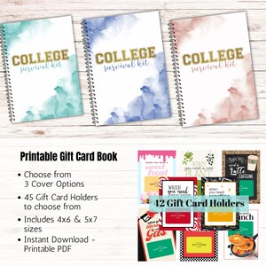 College Gift Card Book, College Survival Kit, First Year College Gift ...
