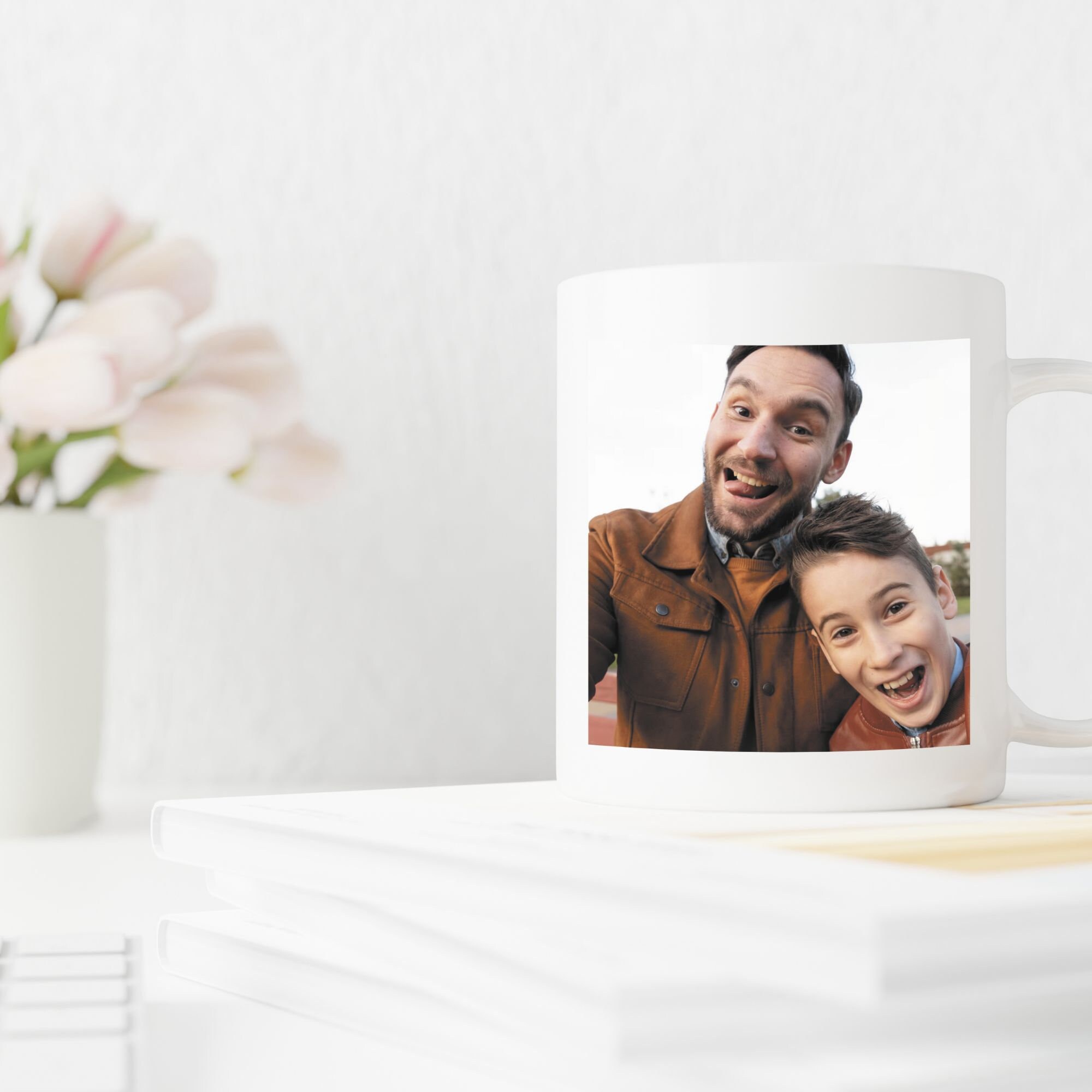 Personalized Photo Coffee Mug: Custom Ceramic Gift, Upload Your Design ...