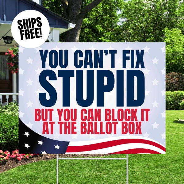 Political Yard Signs - Etsy