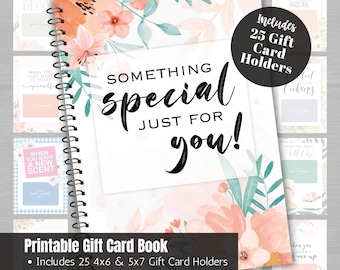 Printable Gift Card Book, Mother's Day Gift, New Mom Gift, Birthday ...