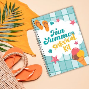 Printable Summer Gift Card Book for Summer Teacher Gifts for Summer ...