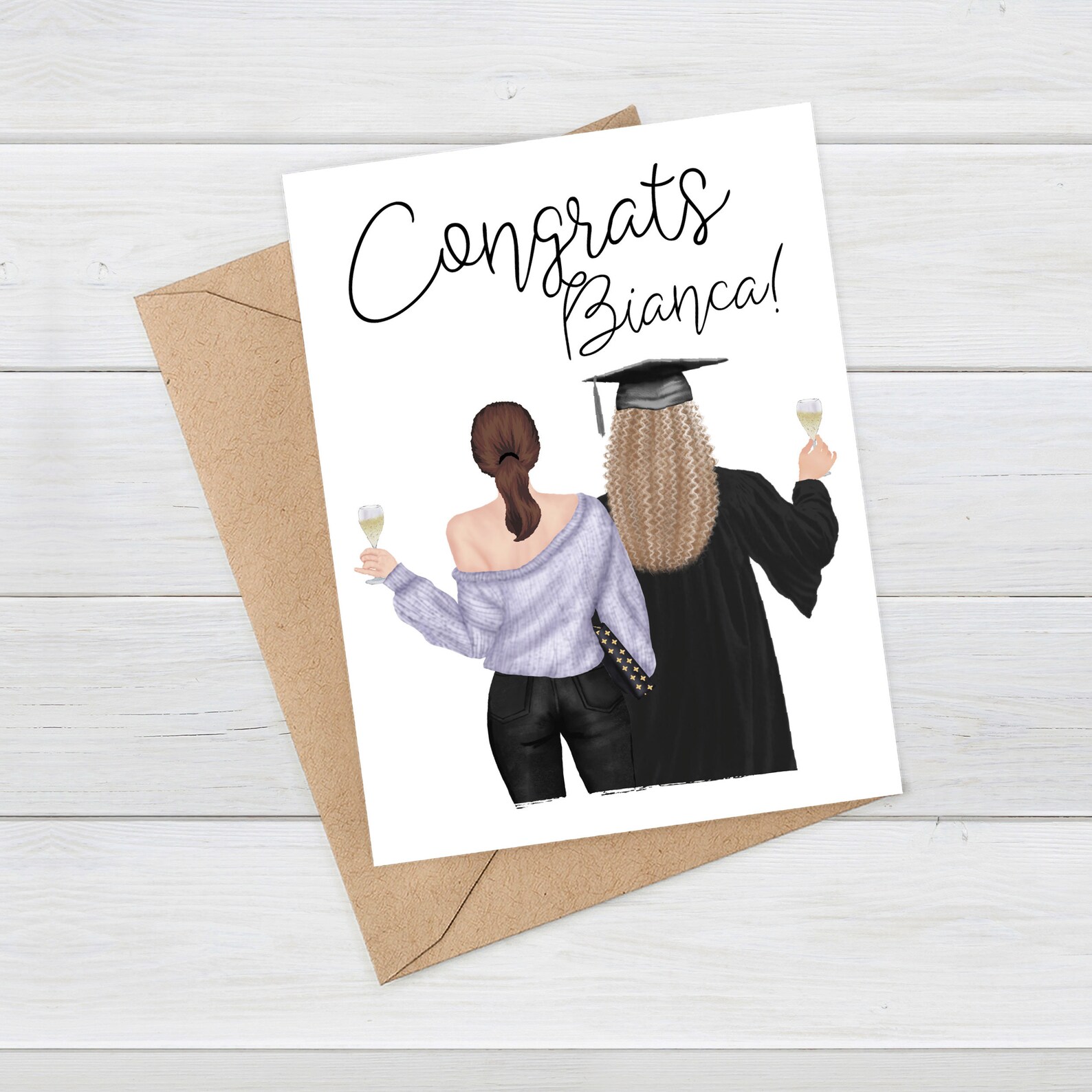 PERSONALIZED GRADUATION Card Custom Graduation Card | Etsy