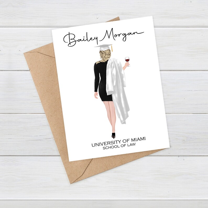 PERSONALIZED GRADUATION Card Custom Graduation Card - Etsy