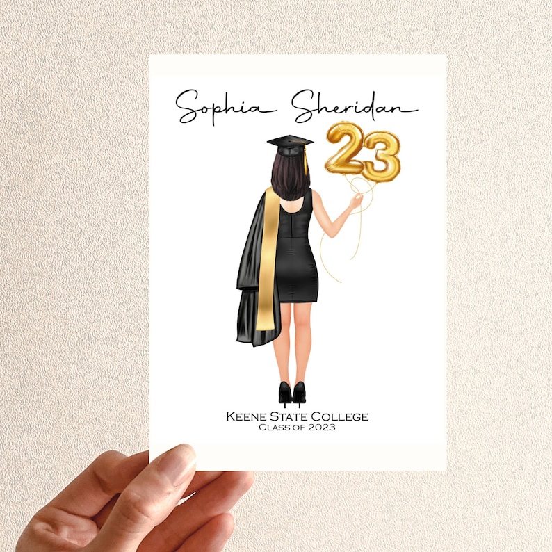 PERSONALIZED GRADUATION Card for Class of 2023 Graduation Card - Etsy