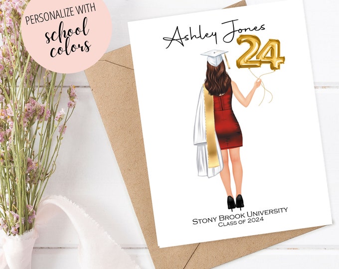 Graduation Card, Congrats Grad Card, Happy Graduation Card ...