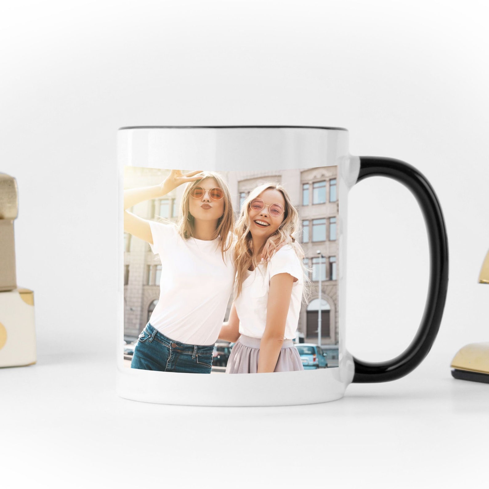 Personalized Photo Coffee Mug: Custom Ceramic Gift, Upload Your Design ...