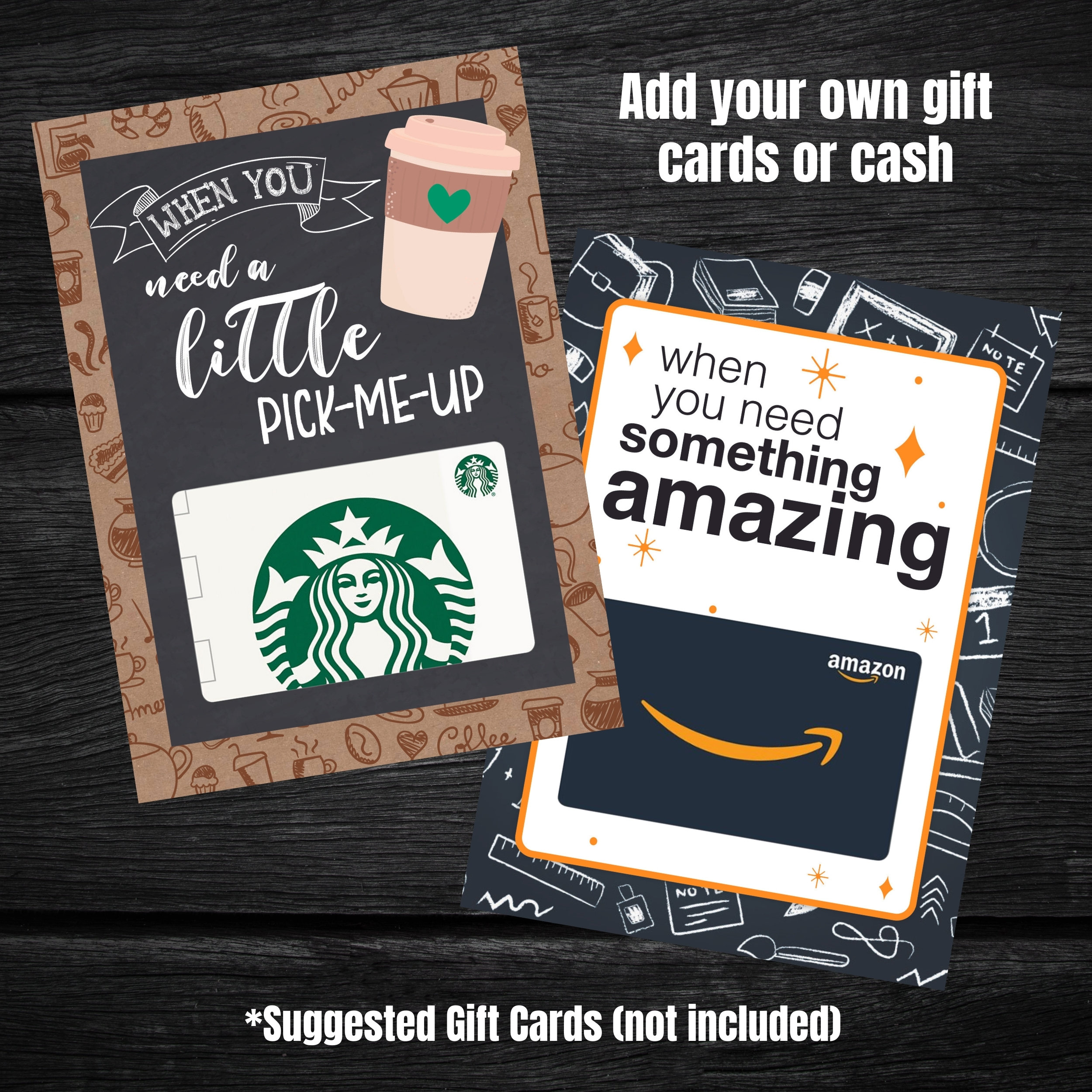 Printable Summer Gift Card Book for Summer Teacher Gifts for Summer ...