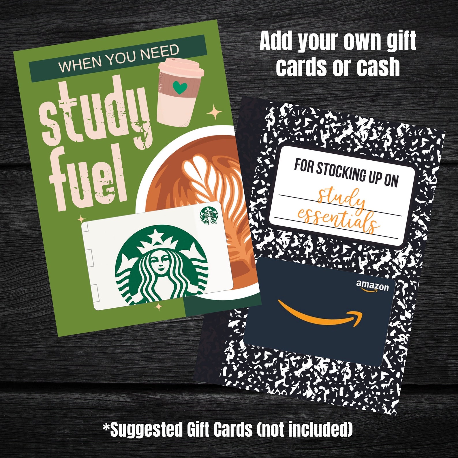 Gift Card Book for College Care Package Graduation Gift Card High ...