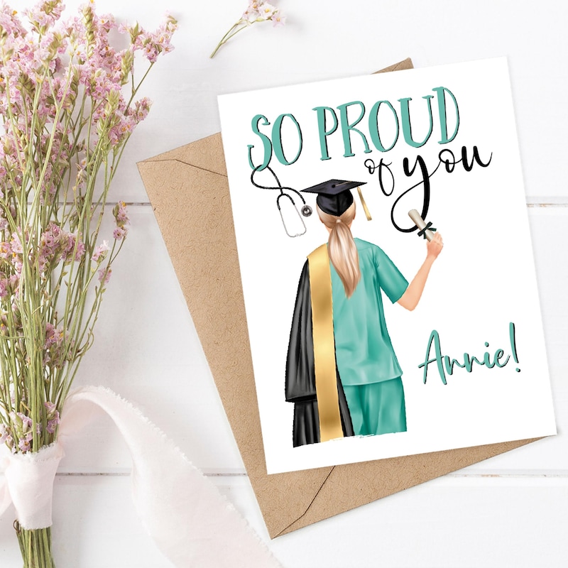 Nurse Graduation Card - Etsy
